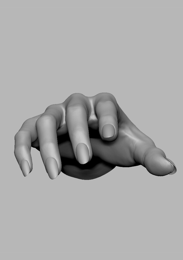ArtStation - FemaleHand_Nails | Resources