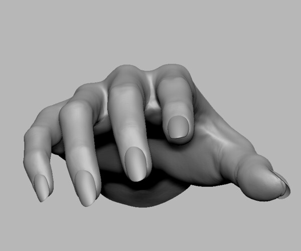 ArtStation - FemaleHand_Nails | Resources