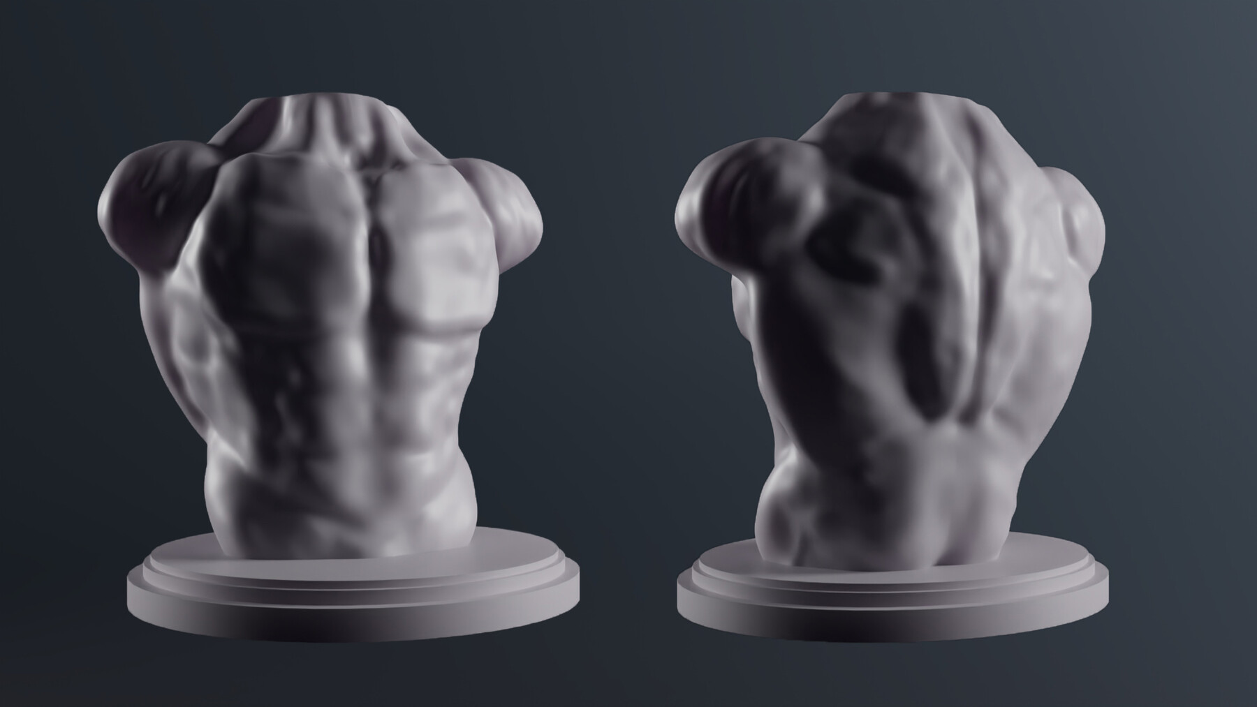 ArtStation - Basic torso models | Resources