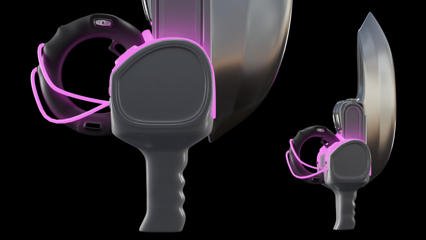 ArtStation - Futuristic Cyberpunk sword concept | Game Assets