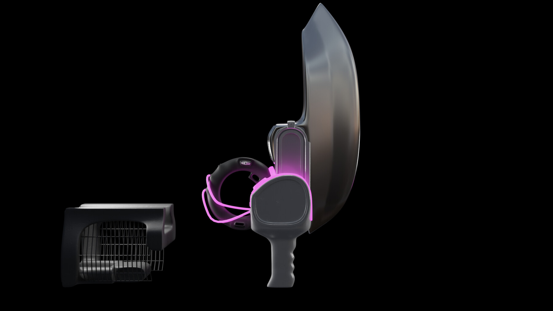 ArtStation - Futuristic Cyberpunk sword concept | Game Assets