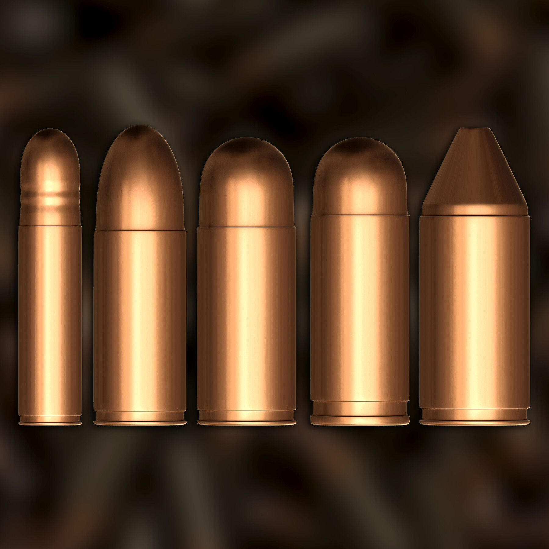 ArtStation - Ammunition And Ammo Base Mesh | Game Assets