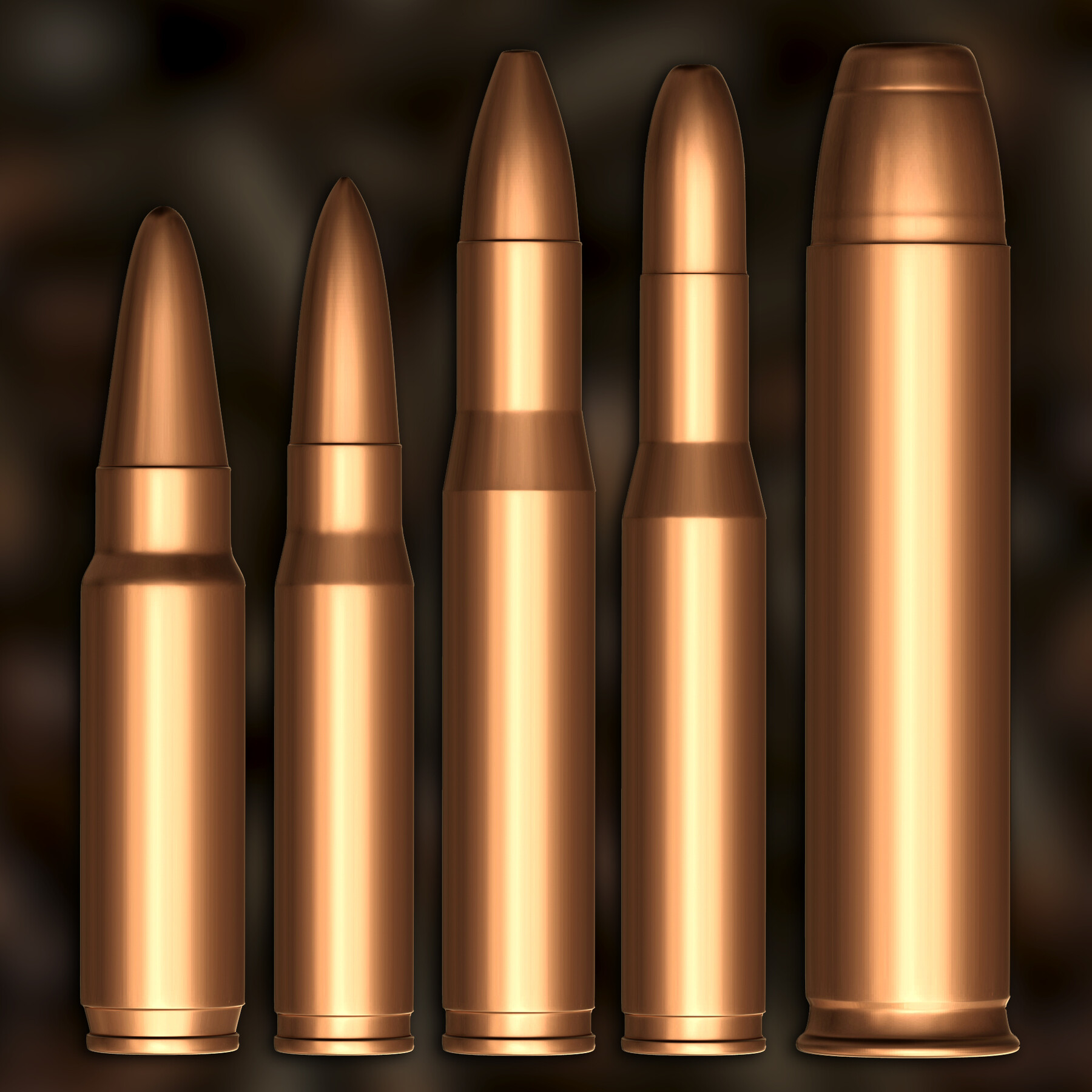 ArtStation - Ammunition And Ammo Base Mesh | Game Assets