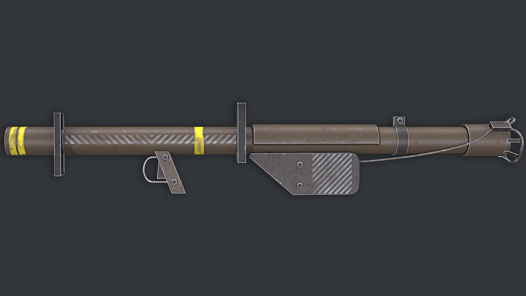 ArtStation - Rocket Launcher Game Ready 8 | Game Assets