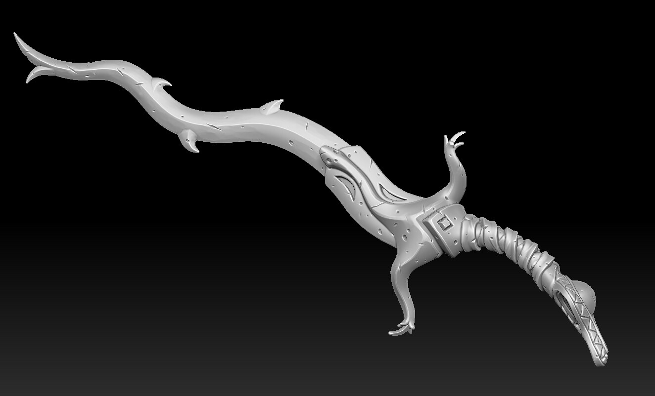 ArtStation - Snake weapons collection 3d print | Resources