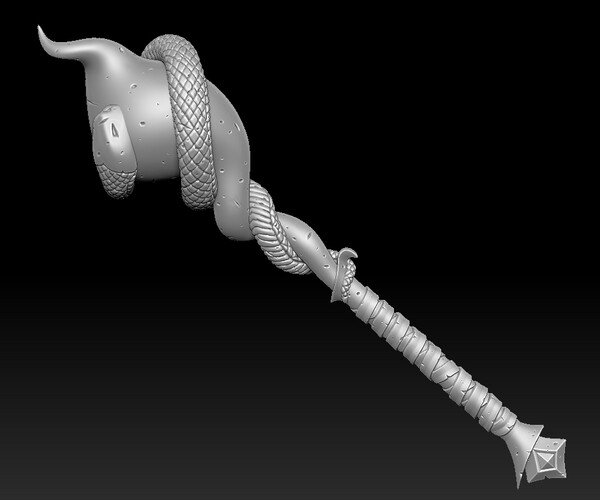 ArtStation - Snake weapons collection 3d print | Resources