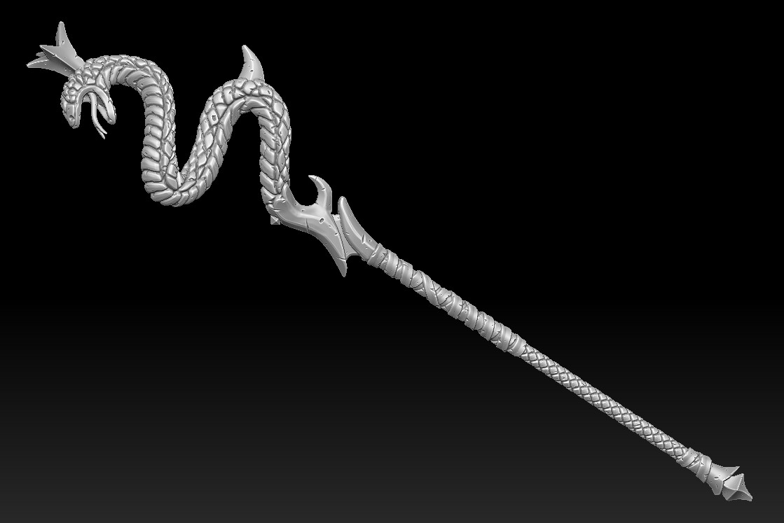 ArtStation - Snake weapons collection 3d print | Resources