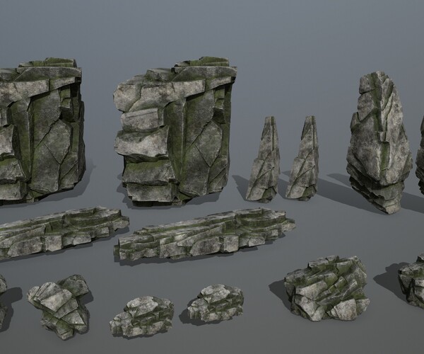 ArtStation - rocks | Game Assets