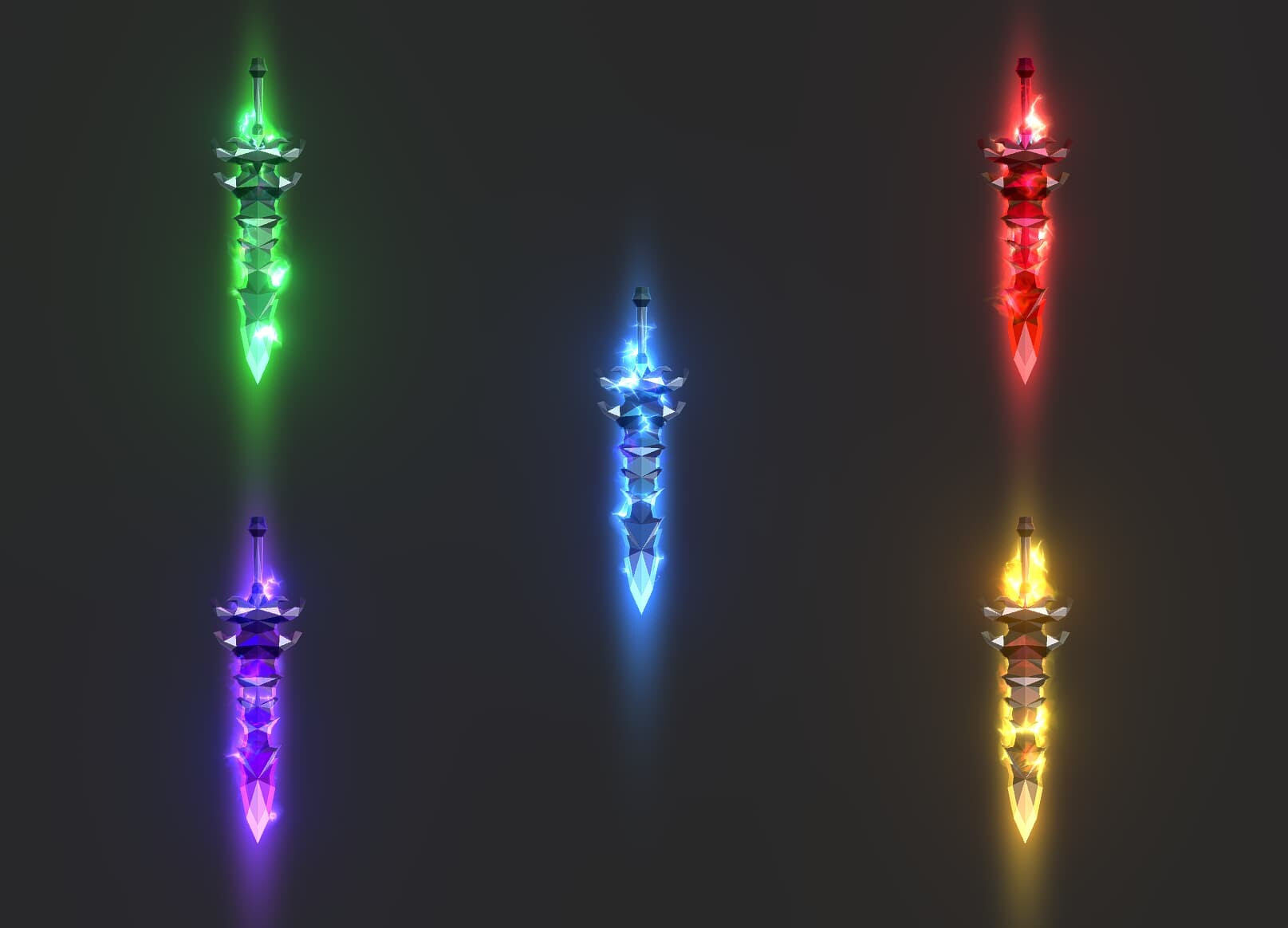ArtStation - Unity VFX - Long Sword Particle Effects 3D | Game Assets