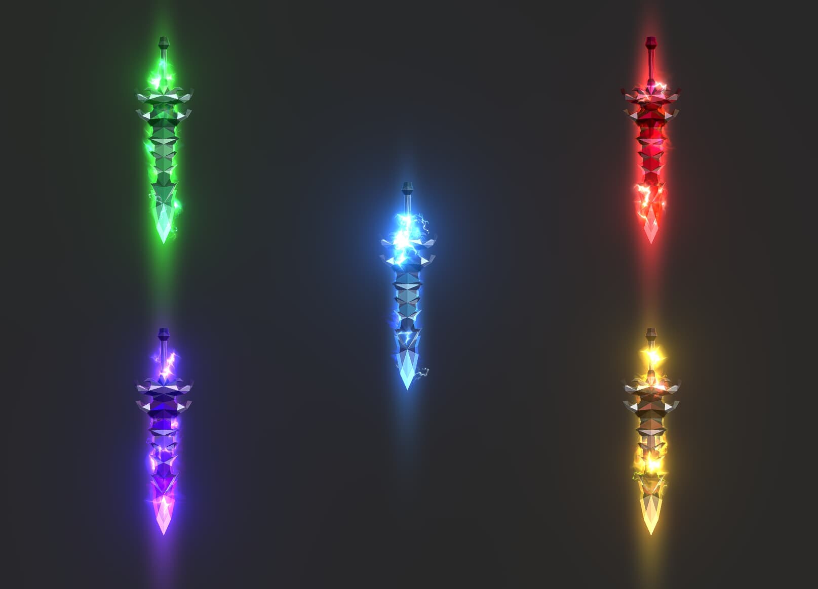 ArtStation - Unity VFX - Long Sword Particle Effects 3D | Game Assets