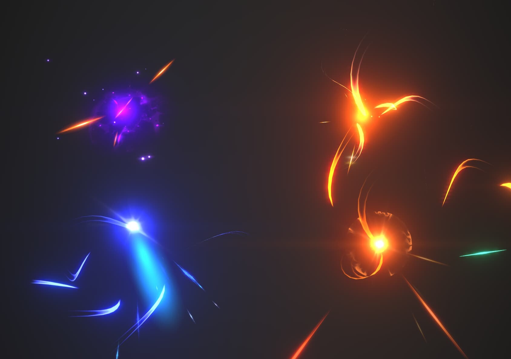 Artstation Unity Vfx Gather Strength Particle Effects 3d Game Assets