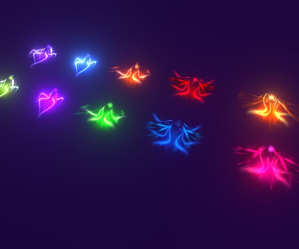 ArtStation - Unity VFX - Epic Wings Particle Effects 3D | Game Assets