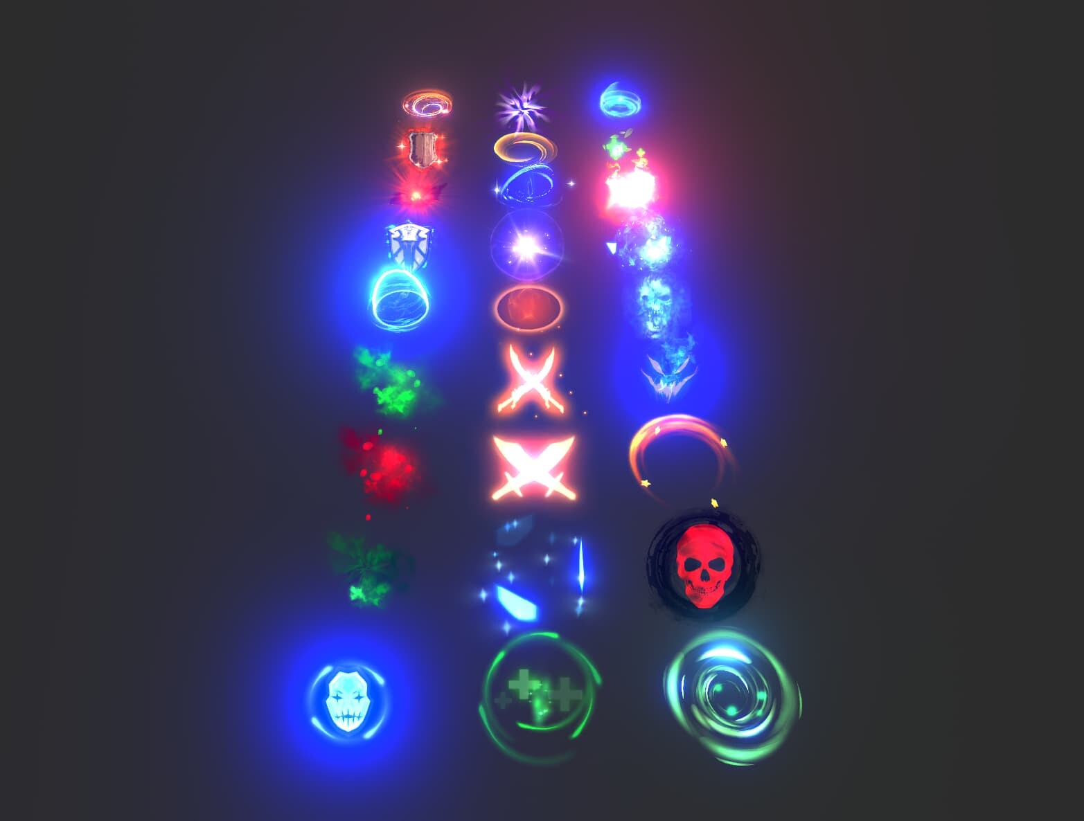 Artstation Unity Shader Epic State Particle Effects 3d Game Assets