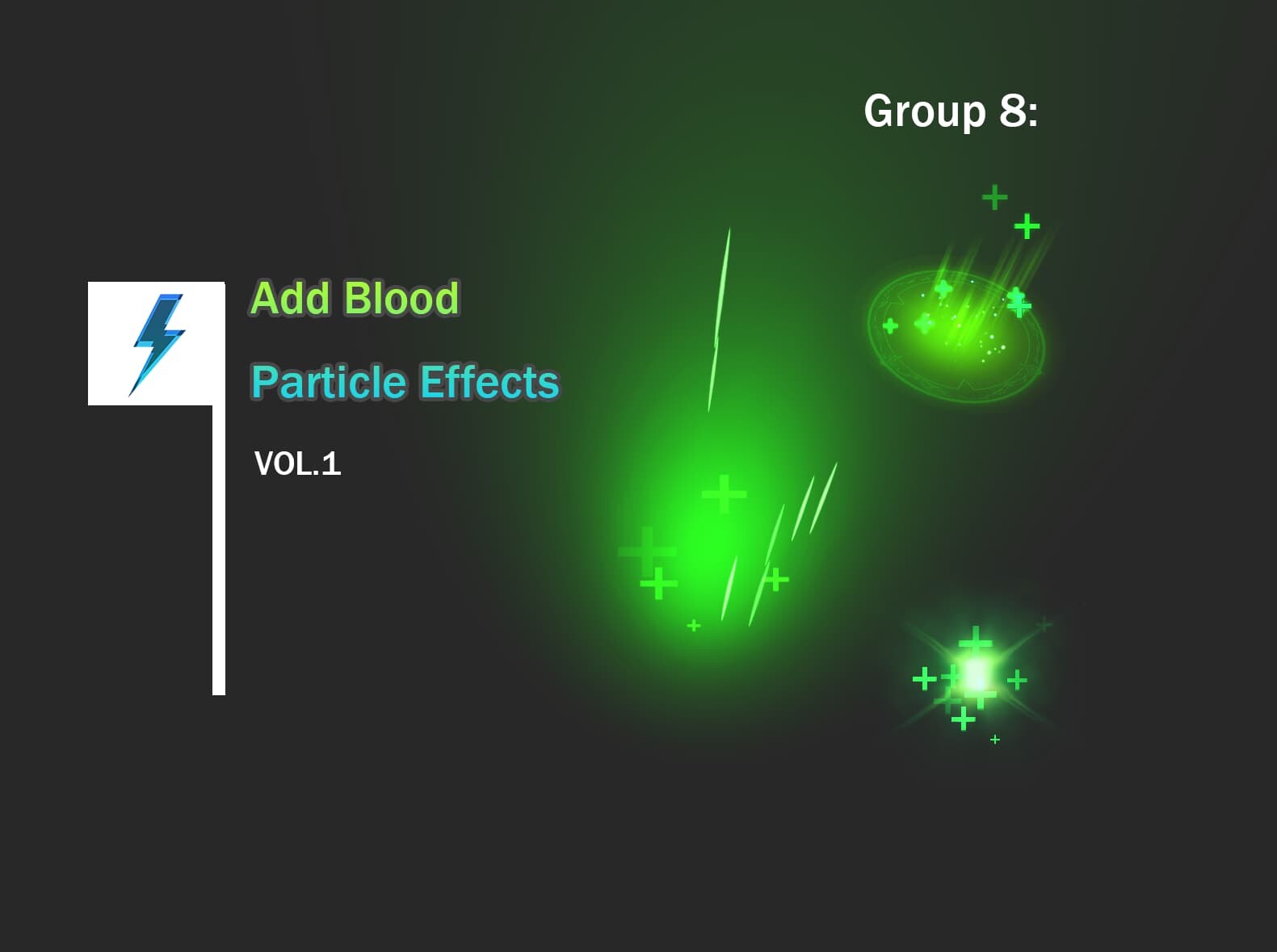 ArtStation - Unity Shader - 3D Add Blood Particle Effects | Game Assets