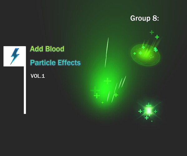 ArtStation - Unity Shader - 3D Add Blood Particle Effects | Game Assets