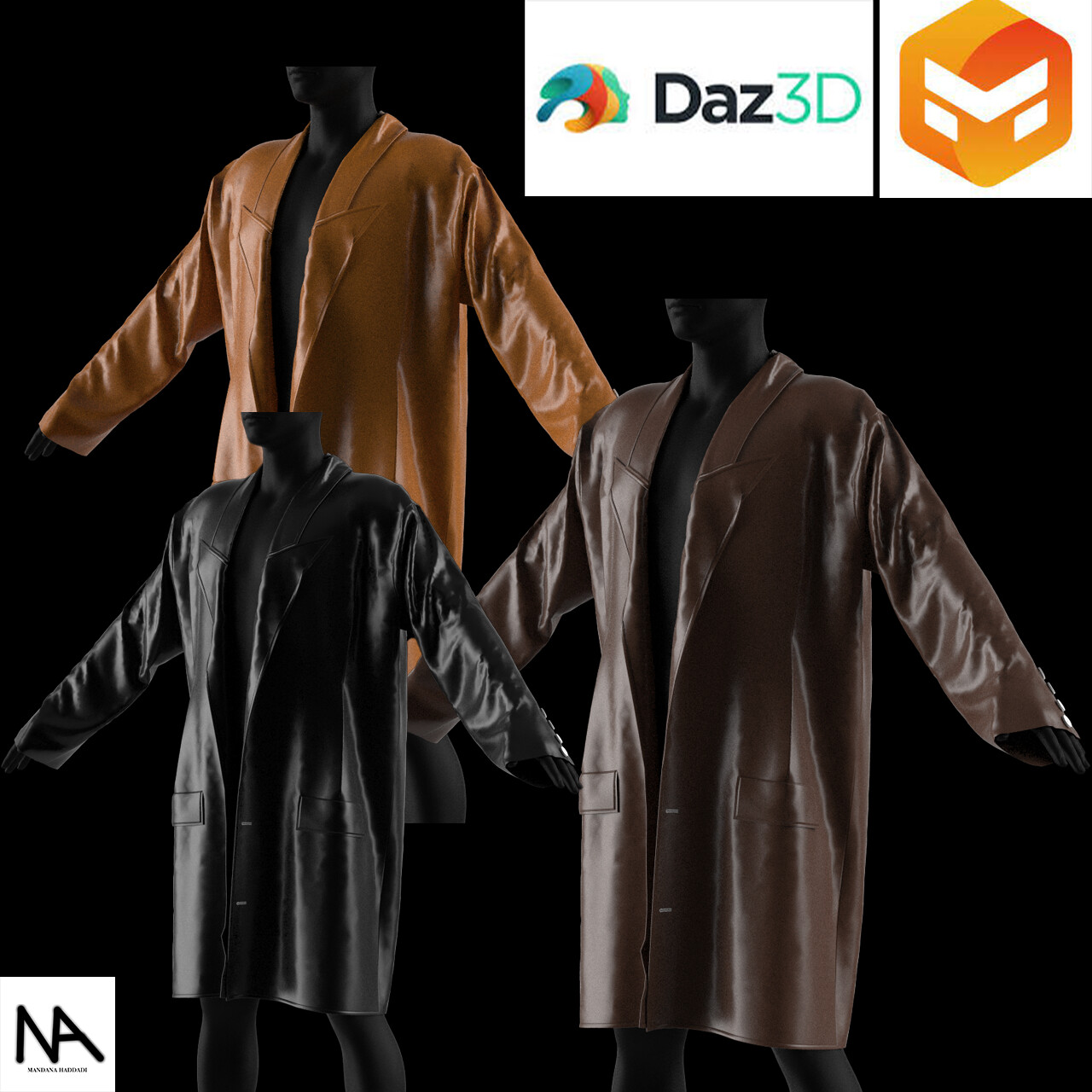 ArtStation - male coat | Game Assets