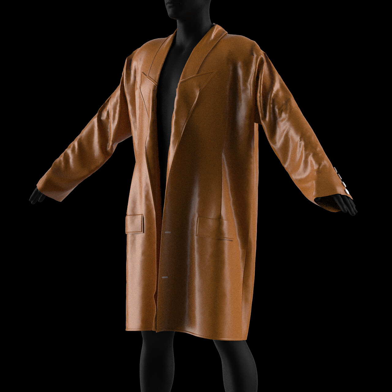 ArtStation - male coat | Game Assets