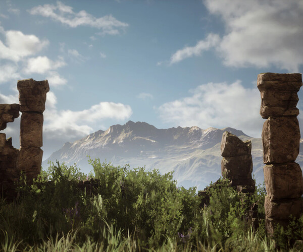 ArtStation - Ancient Ruins | Game Assets