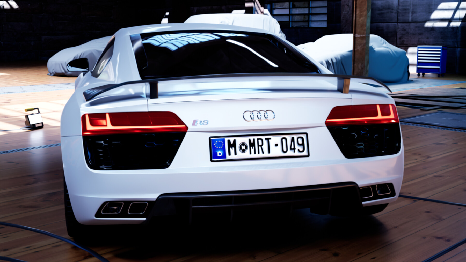 ArtStation - Audi R8 Drivable Car for UE5 | Game Assets