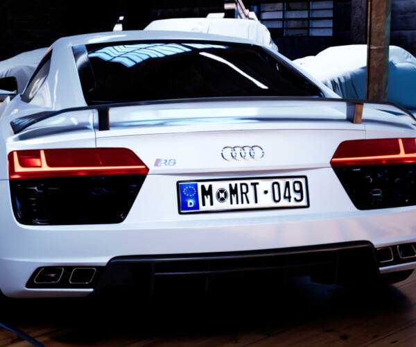 ArtStation - Audi R8 Drivable Car for UE5 | Game Assets