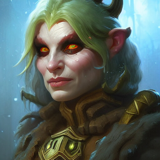 ArtStation - 300 UNIQUE dark themed portraits (512x512) | Game Assets