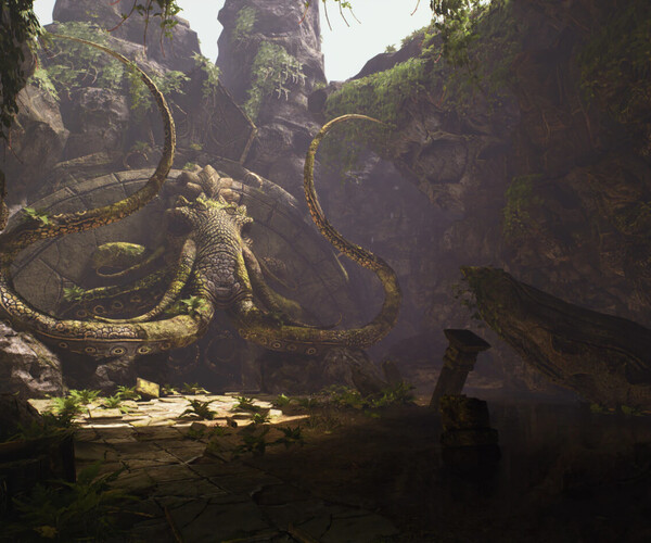 ArtStation - Ancient Temple | Game Assets