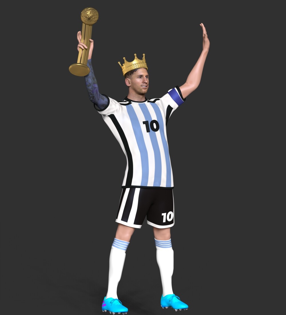ArtStation - King Messi | Resources