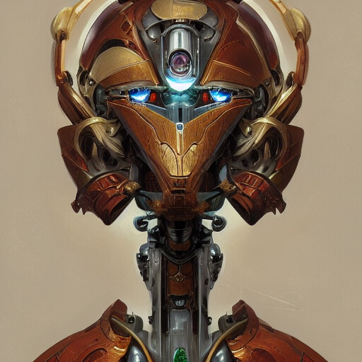 ArtStation - 200 UNIQUE Robot portraits (512x512) | Game Assets