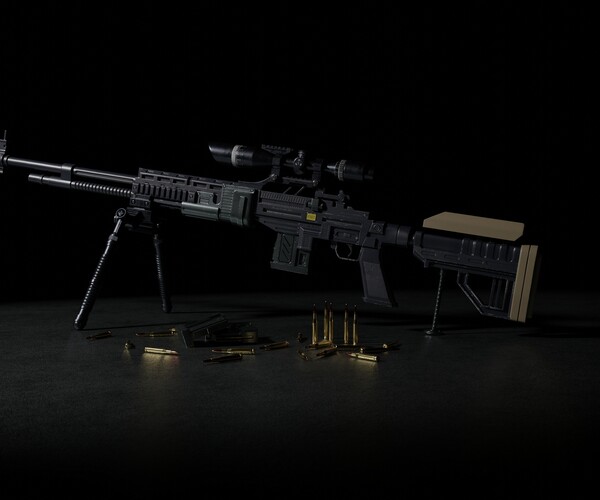 ArtStation - Sniper Pack | Game Assets