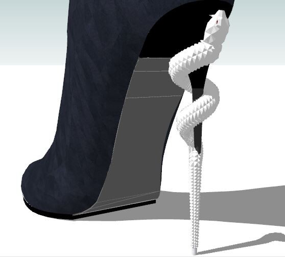 ArtStation - WOMAN BOOTS | Game Assets