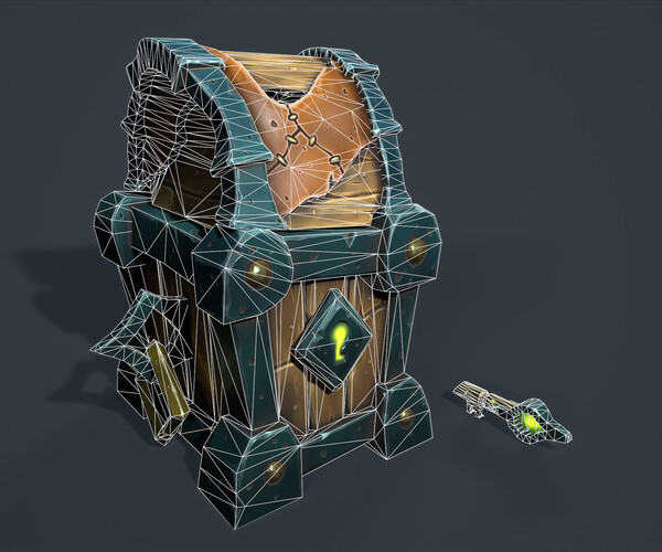 ArtStation - Small chest | Game Assets