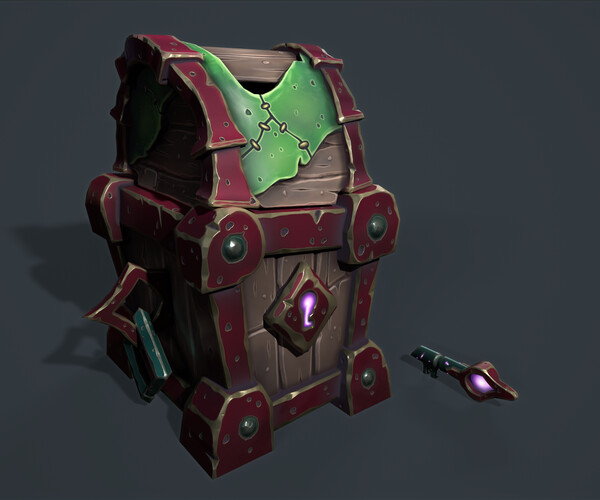 ArtStation - Small chest | Game Assets