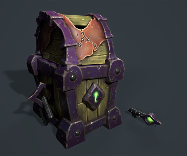 ArtStation - Small chest | Game Assets