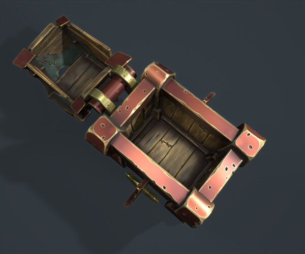 ArtStation - Small chest | Game Assets