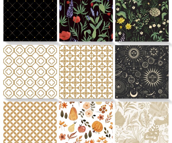 ArtStation - Wallpaper Digital Paper, Digital wallpaper textures ...