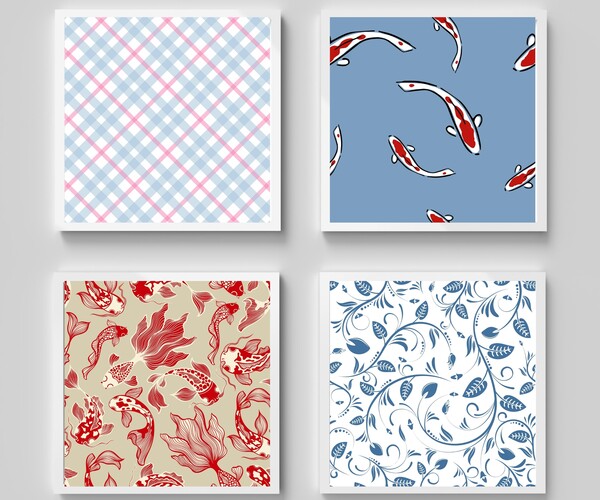 ArtStation - Wallpaper Digital Paper, Digital wallpaper textures ...