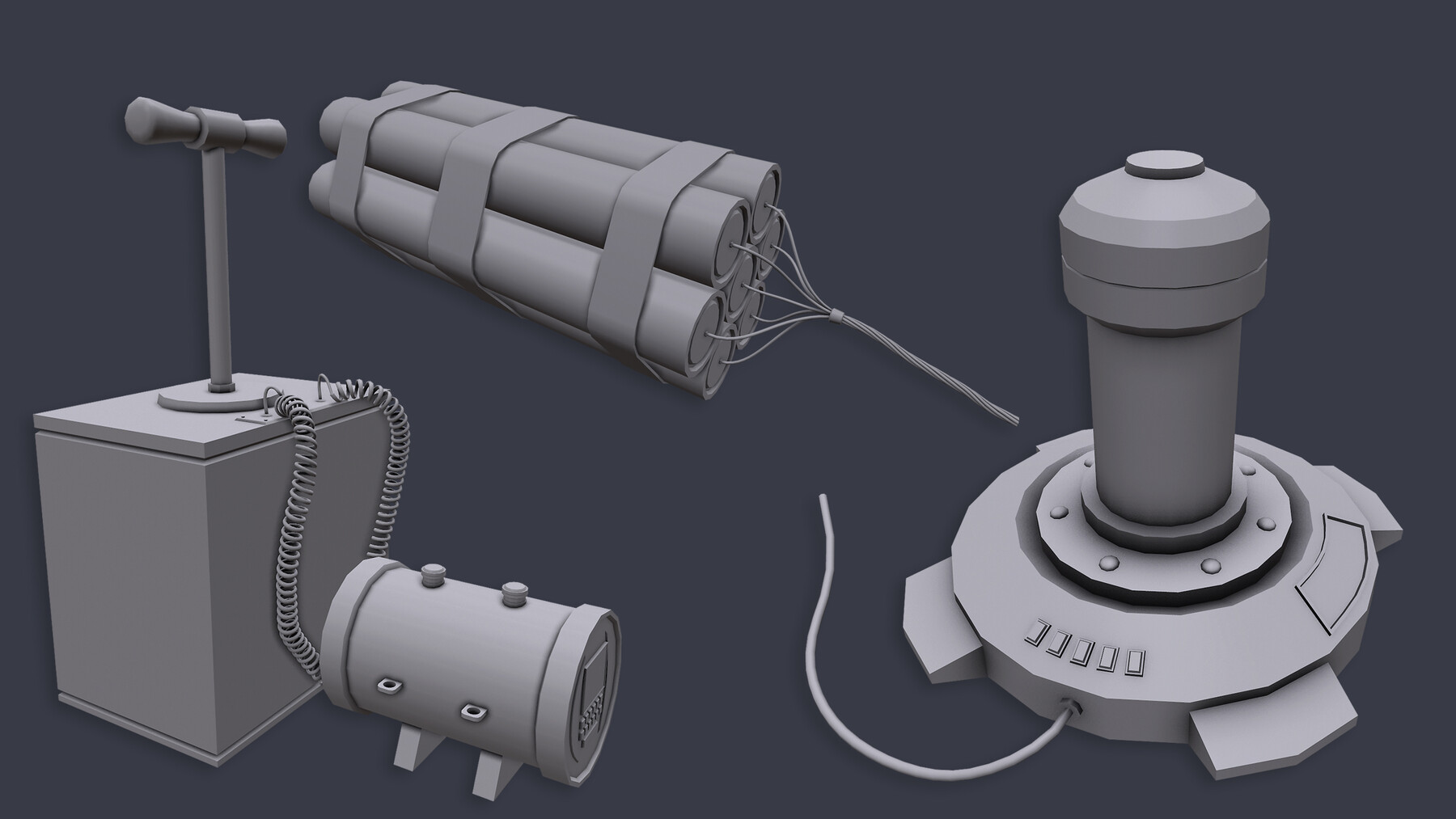 ArtStation - Bomb Base Mesh | Game Assets