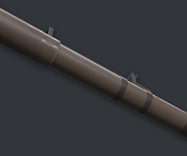 ArtStation - Rocket Launcher Game Ready 9 | Game Assets