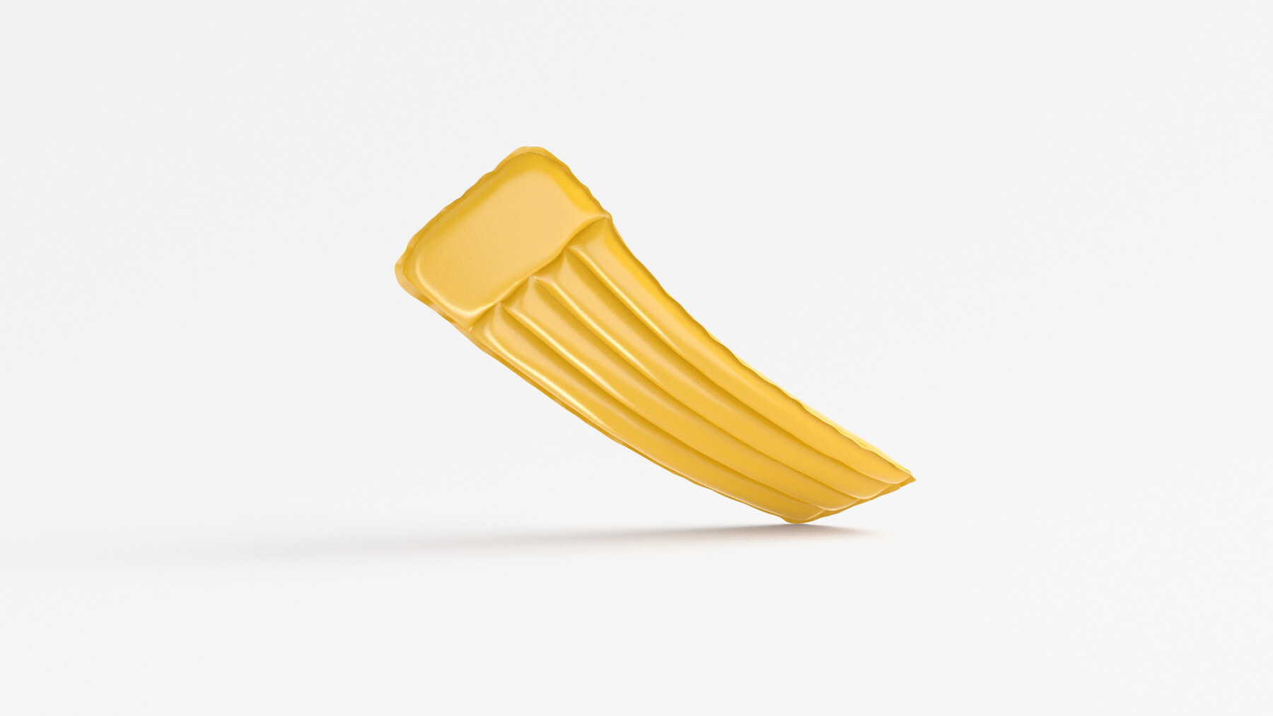 ArtStation - Yellow Inflatable Swim Mattress - air float swimming pool ...