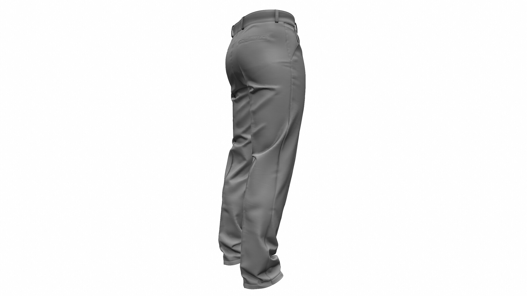 ArtStation - Classic Pants High Poly 3d model (ZTL/OBJ) | Game Assets