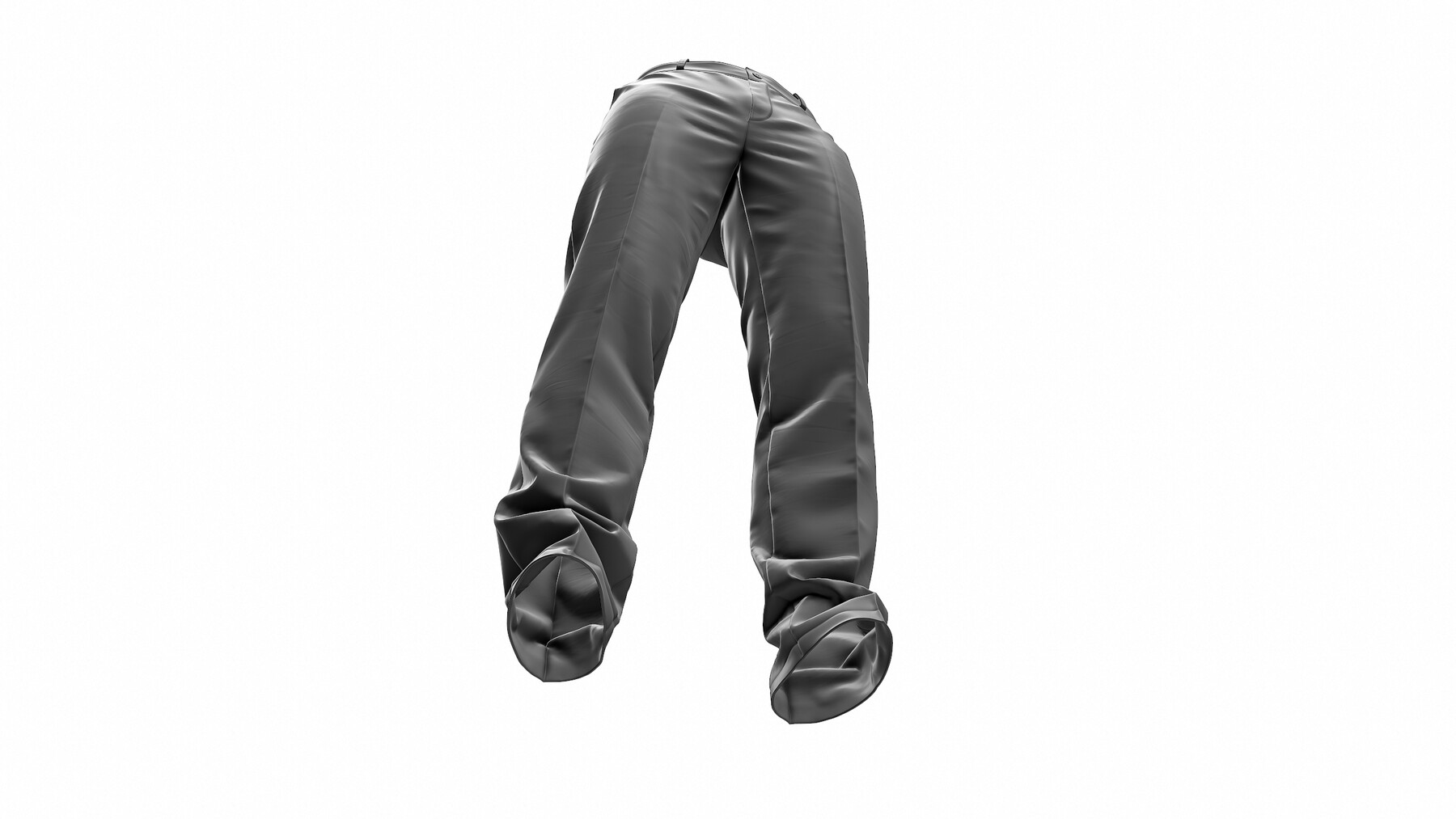 ArtStation - Classic Pants High Poly 3d model (ZTL/OBJ) | Game Assets
