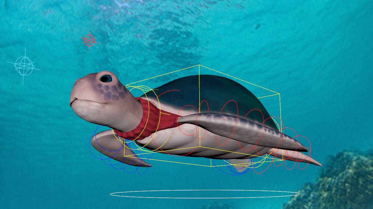 ArtStation - Turtle in the turtleneck - 3d stylized, rigged | Resources