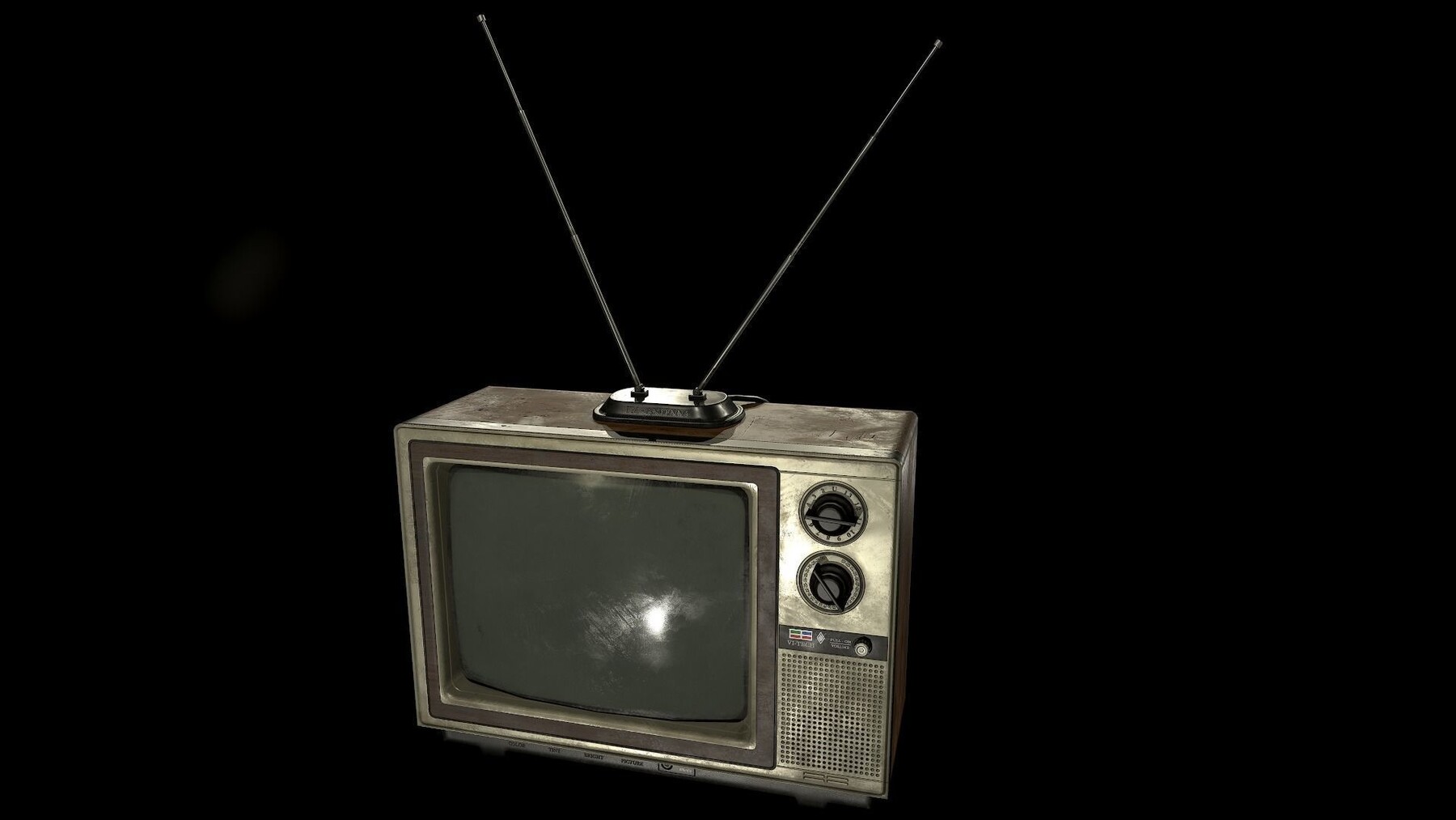 ArtStation - Vintage TV | Game Assets