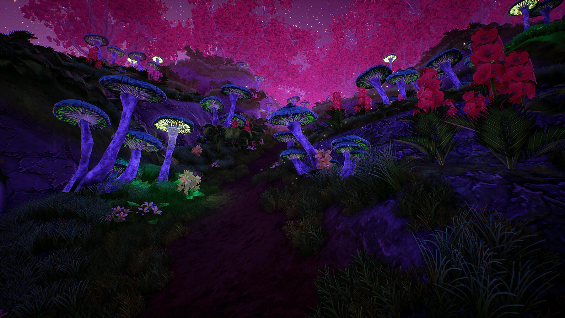 ArtStation - Fantasy Forest - Magic Forest - Elven Forest - Stylized ...