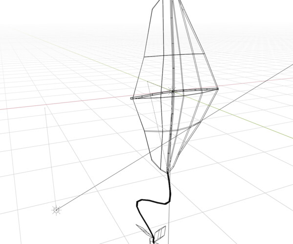 ArtStation - Stylized cartoon fantasy kite | Game Assets