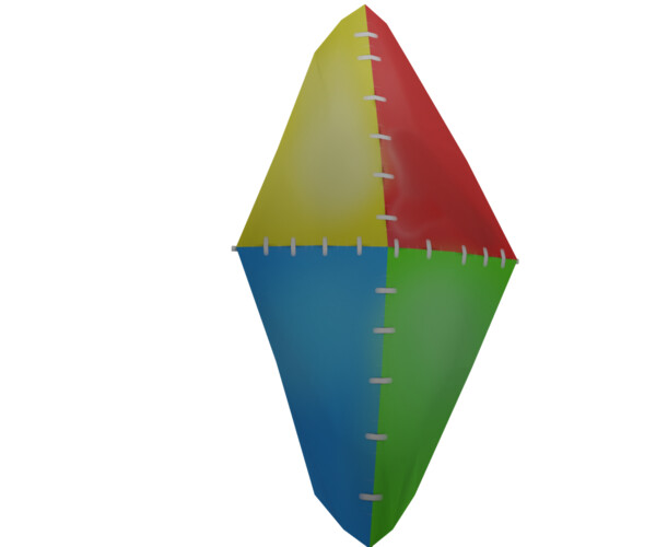 ArtStation - Stylized cartoon fantasy kite | Game Assets