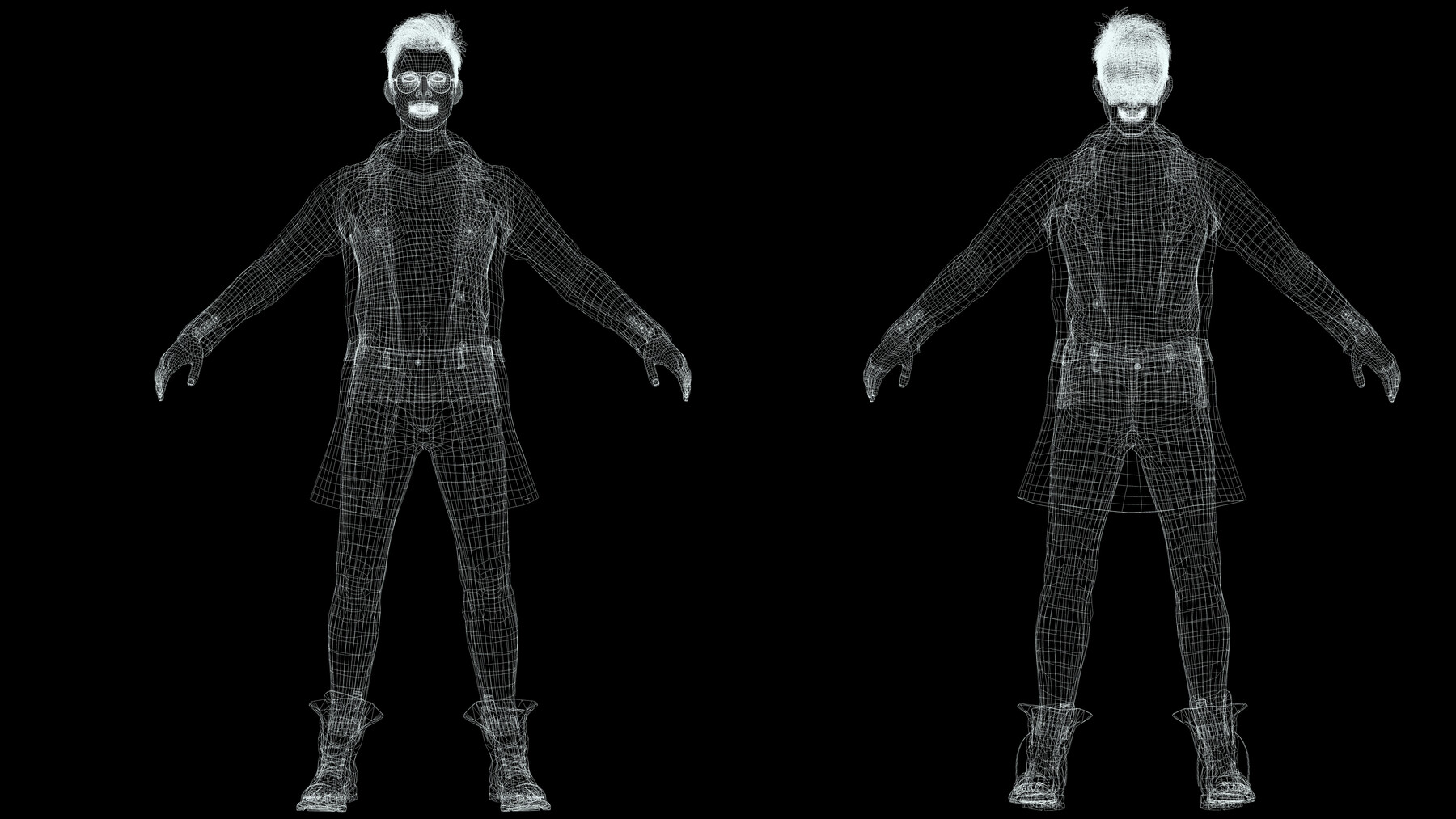 ArtStation - Realistic Secret Agent Man Ready unreal Blender | Game Assets