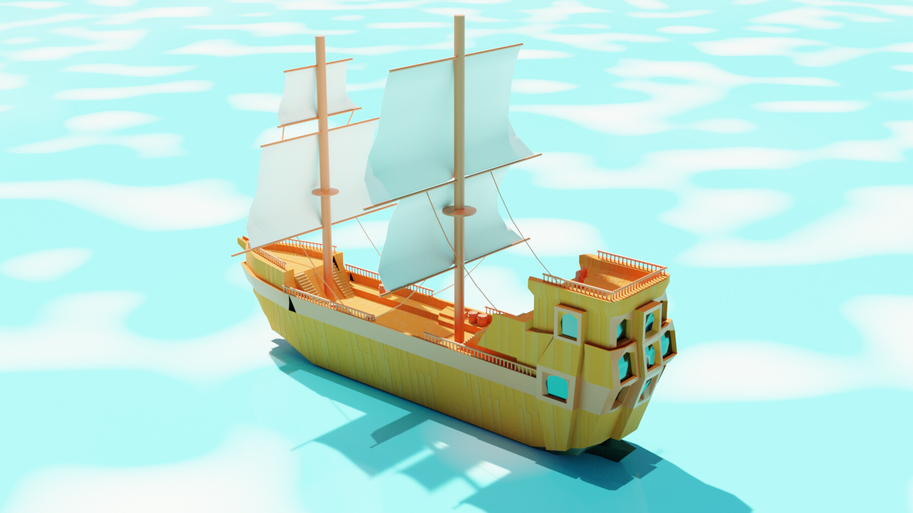 ArtStation - Ship | Game Assets