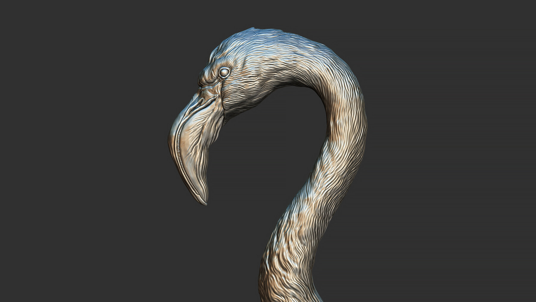 ArtStation - Flamingo head | Resources