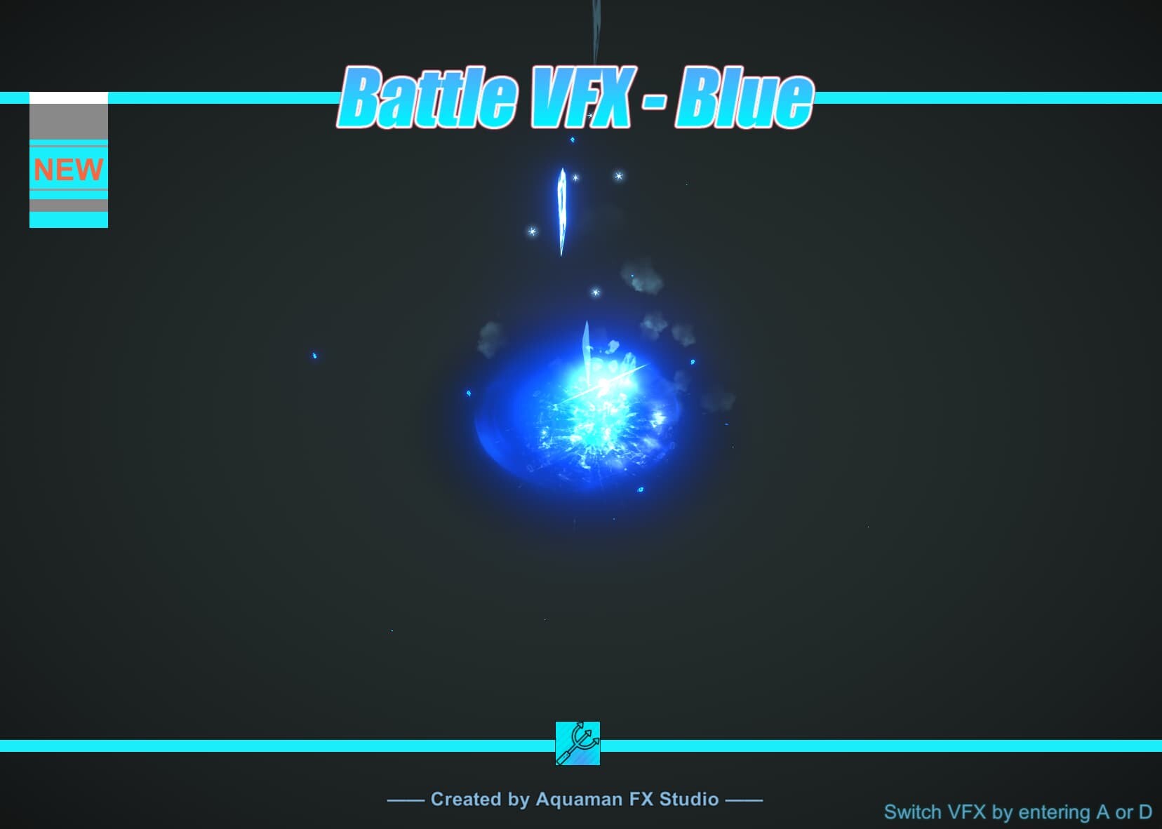 ArtStation - Battle VFX - Blue | Game Assets